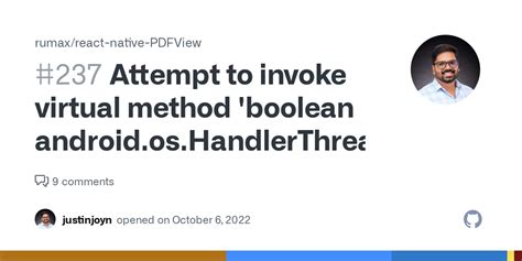 Attempt To Invoke Virtual Method Boolean Androidoshandlerthread