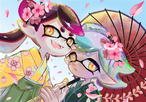 Callie And Marie Splatoon Drawn By Atataka Soranko Danbooru