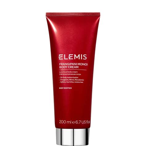 Frangipani Monoi Body Cream 200ml 大溪地雞蛋花身體潤膚乳200ml ELEMIS HK