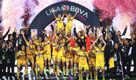 Anota golazo Belén Cruz en la final y gana su quinto título con Tigres en la Liga femenil El