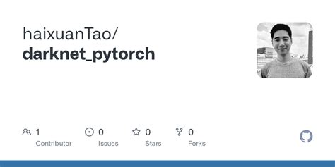 GitHub HaixuanTao Darknet Pytorch