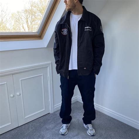 🔥 Vintage Dickies Chore Jacket Hard Asf Oversized Depop