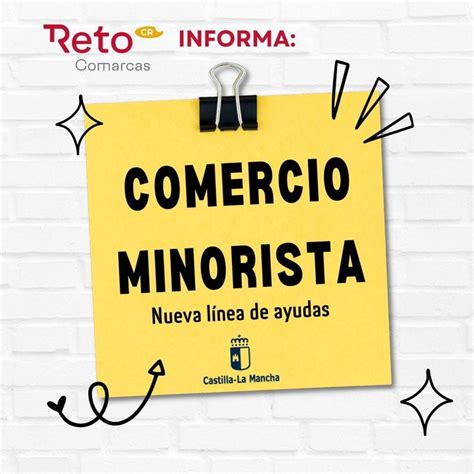 Publicadas Las Ayudas Para El Pequeño Comercio Contacta Con Reto Cr