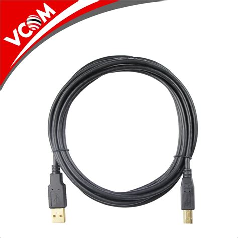 Vcom Manufacturer 2 0v Gold Plated Usb Am To Bm Printer Cables Buy Printer Cable Usb Am To Bm