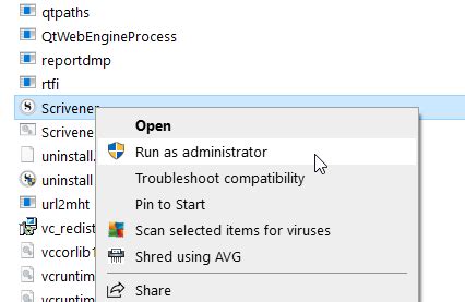 Scrivener Crashing After Latest Windows Update Scrivener For Windows Literature Latte