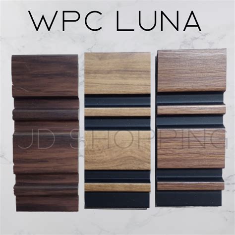 Jual Gaia Luna Wpc Wall Panel Dinding Wall Panel Pintu Shopee