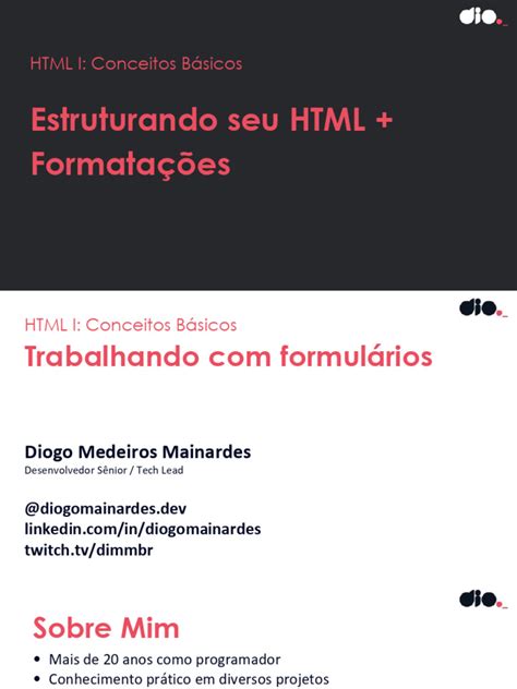 [curso] estruturando seu html formatações pdf