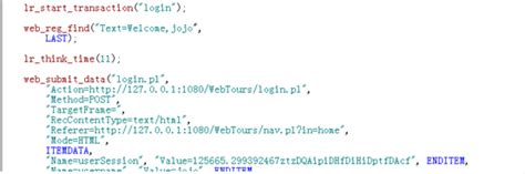 性能测试：loadrunner 脚本录制、设置事务、添加检查点、参数化以及添加关联loadrunner12已有脚本但是没有关联 Csdn博客