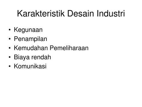 PPT Pertemuan 19 20 DESAIN INDUSTRI PowerPoint Presentation Free