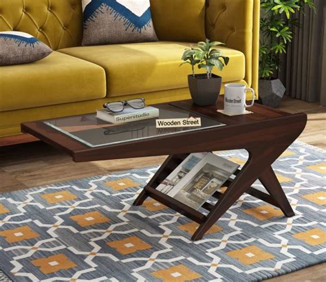 Buy Rectangle Coffee Tables Upto OFF Latest Rectangle Center Table Online In India