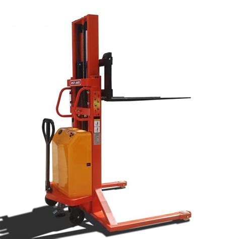 China Customized Semi Electric Stacker Warehousing Equipment Manufacturers Suppliers Factory