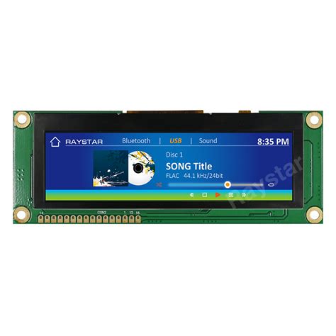 Color TFT LCD Modules Raystar TFT Displays Supplier