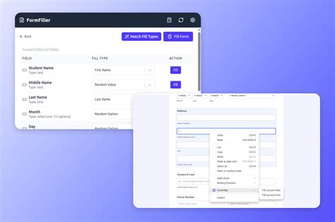 Formfiller Form Filling Browser Extension Made With Reactjs