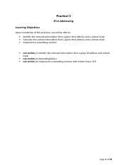 Mastering Ipv Addressing Network Identification And Subnet Course Hero