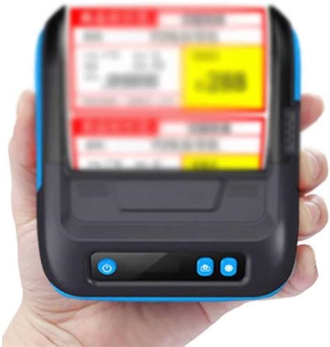 LUKEO 3inch Thermal Printer Receipt Label Maker Portable Bill Shipping