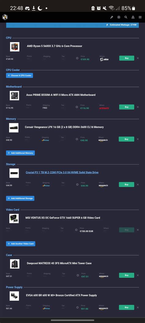 Gonna Buy Really Soon Last Check R Pcbuild