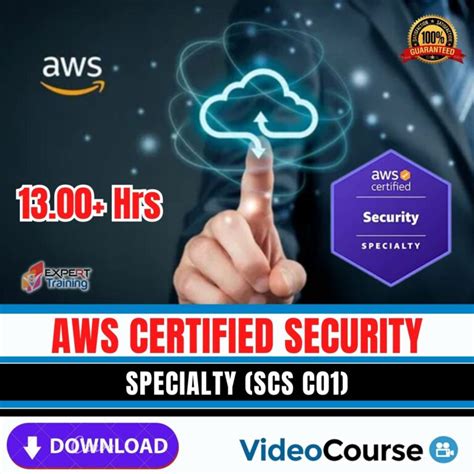 Aws Certified Security Specialty Exam Guide Expert Training