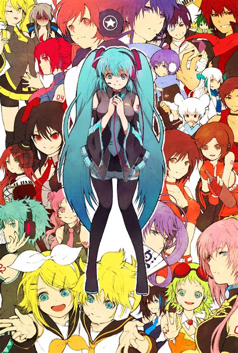 ボーカロイド【亞北ネルgumi初音ミク初音ミクオ鏡音レン鏡音リンkaikokaito神威がくぽ重音テト巡音ルカmeiko
