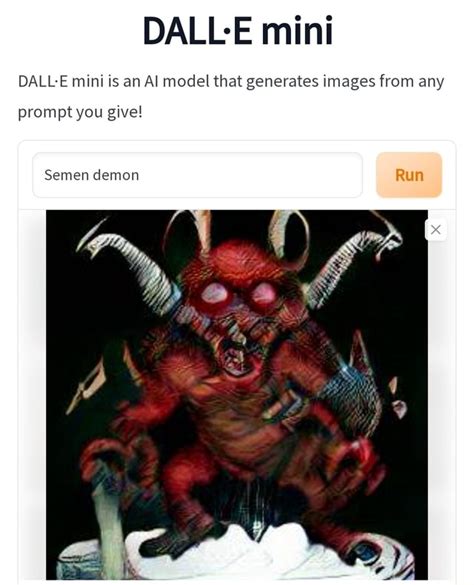 Mini Dale Dall E Mini Is An Al Model That Generates Images From Any Prompt You Give Semen Demon
