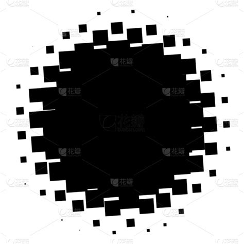 几何形状 抽象 插画 塔法里教教徒 艺术品 圆形 图像特效 波纹 白色 点染