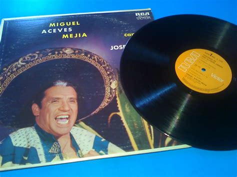 Disco Lp Miguel Aceves Mejia Canciones De Jose Alfredo En Mercado Libre