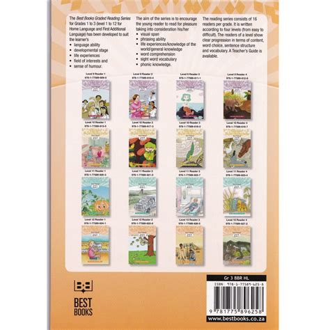 Best Books Grade 3 Home Language Graded Reader Level 12 4 A