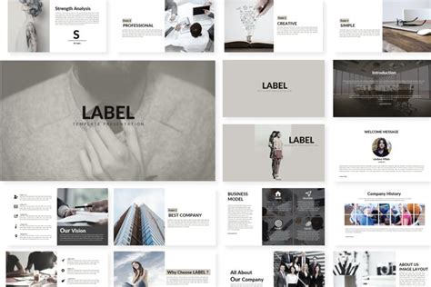 Label Presentation Template