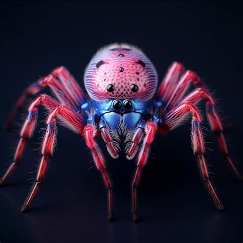 Red Blue 3d Spider Images Free Download On Freepik