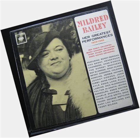 Mildred Bailey Official Site For Woman Crush Wednesday Wcw