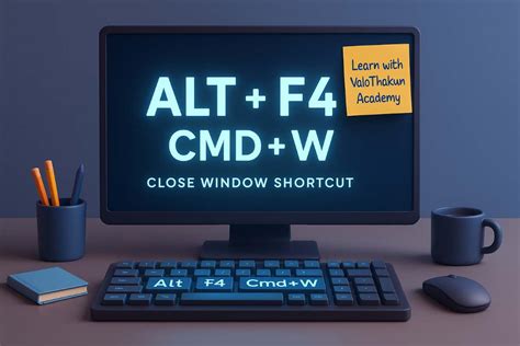 Close Window Shortcut Tips Valothakun Academy