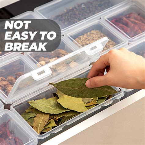 Alvinma 2pcs Kitchen Condiment Holder Bread Storage Box Sealed Toast