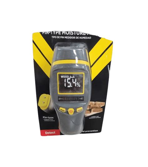 General Tools Digital Moisture Meter For Water Damage And Mold Prevention