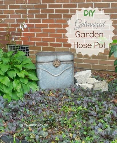 Diy Hose Pot Holder Keeps Hoses Tidy