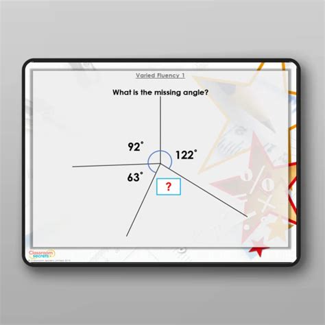 year 5 calculate angles around a point reasoning and problem solving 2