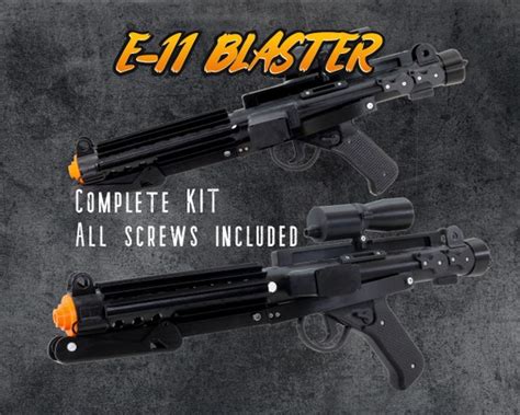 E 11 Blaster Kit Star Wars My3dbase Etsy