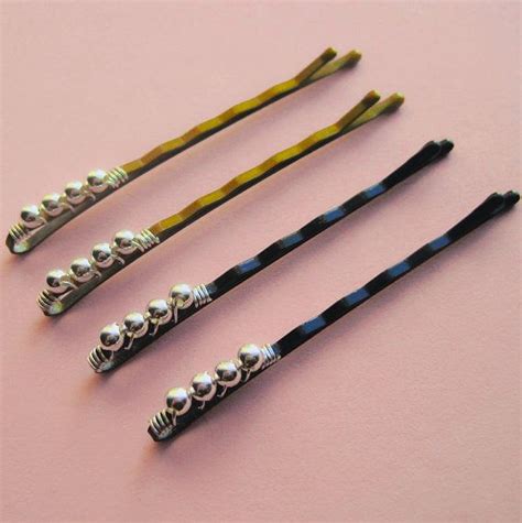 How To Make Beaded Hair Accessories Diy Cute Beaded Bobby Pin For
