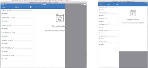 Ios Why Does My Ipad Layout Not Readjust Upon Rotation Stack Overflow