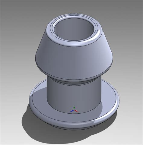 Free Stl File Gape Plug Largest Dia ~28in Insertable Depth ~3in・3d
