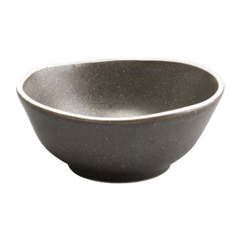 Olympia Chia Dipping Dishes Charcoal 80mm 12 Pack