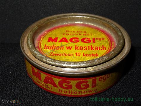 Puszka Maggi 10 Kostek W Prywatne Muzeum Czasu Przed Wojennego W