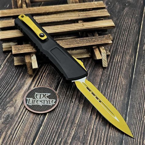 Microtech Combat Troodon Generation Iii 1142 1cysk Corvette Yellow