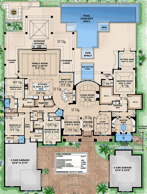12 Bedroom Luxury House Plans Bedroom House Plans