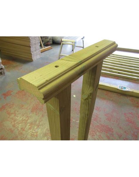 Plain Square Treated Softwood Decking Balustrade Kit Blueprint Joinery