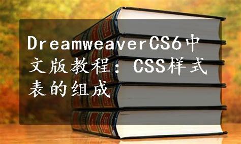 Dreamweavercs6中文版教程：css样式表的组成导文
