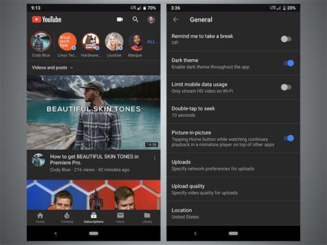 Youtube Dark Mode Rolling Out To Android Devices