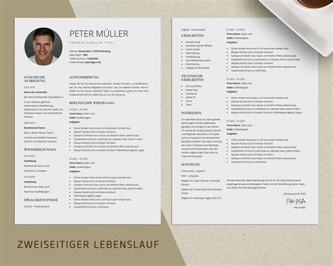 Bewerbungsvorlagen Deutsch Word Bewerbung Führungskraft
