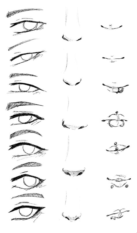 Face Drawing Reference Nose Drawing Manga Drawing Art Reference