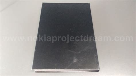 Nokia Orange Black Annotations Book Nokia Project Dream