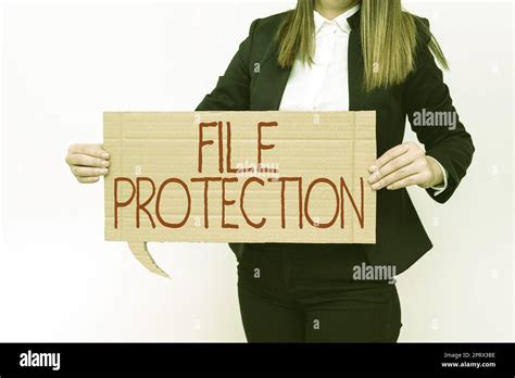 Conceptual Caption File ProtectionPreventing Accidental Erasing Of Data