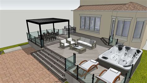Deck Permit Service Drawings 2d And 3d National Decking National Decking